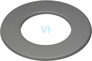 Rozet 5 Cm Antraciet Staal 2mm Ø150 (155) mm | Alles voor het dak onder ...