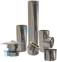 Dubbelwandig RVS Kachelpijp | Alles voor het dak onder één dak