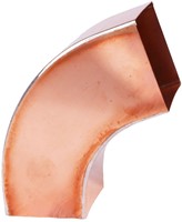 HWA Koper Vierkant Bocht 72° | 80x80 mm | Alles voor het dak onder één dak