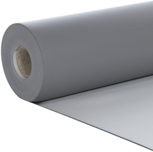 PVC Dakbedekking | Lichtgrijs | 1,60 meter breed × 1,5 mm dik × 15 ...